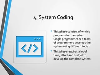 SDLC and its phases system development life cycle | PPT