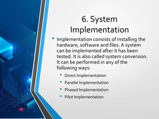 SDLC and its phases system development life cycle | PPT