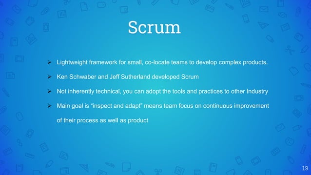 Agile process (Scrum Framework) | PPT