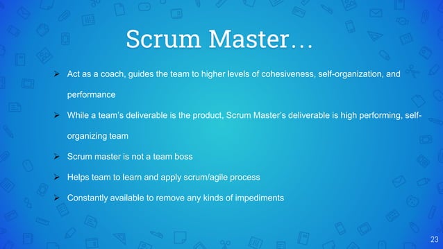 Agile process (Scrum Framework) | PPT