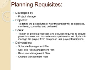 Sdlc project planning phase | PPTX