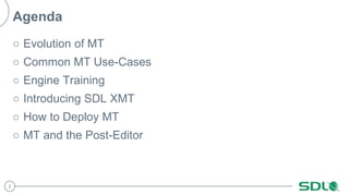 Machine Translation: Latest Innovations and their Impact on Commercial ...