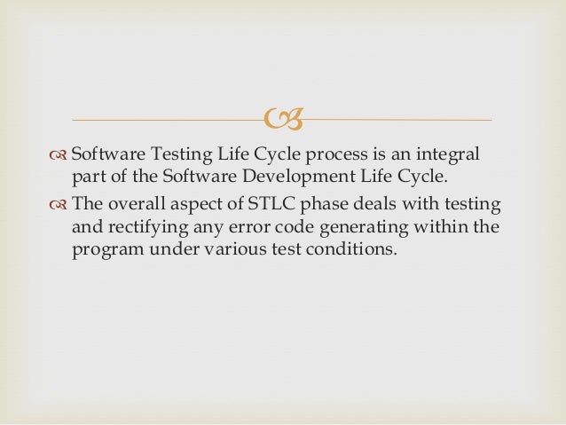 Sdlc vs Stlc