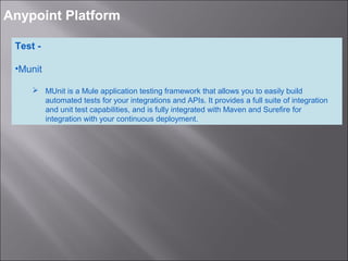 Sdlc with mule esb | PPT