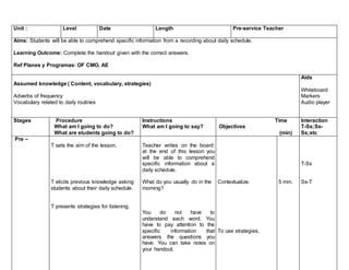 Sdl lesson plan (1) | DOCX