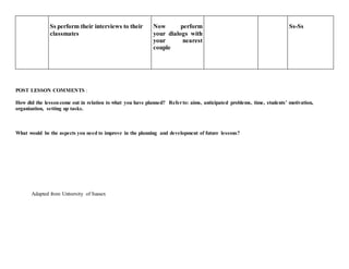 Sdl lesson plan format final | DOCX