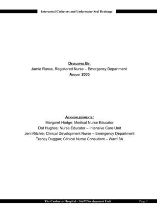 SDLP: ICC and UWSD | DOC