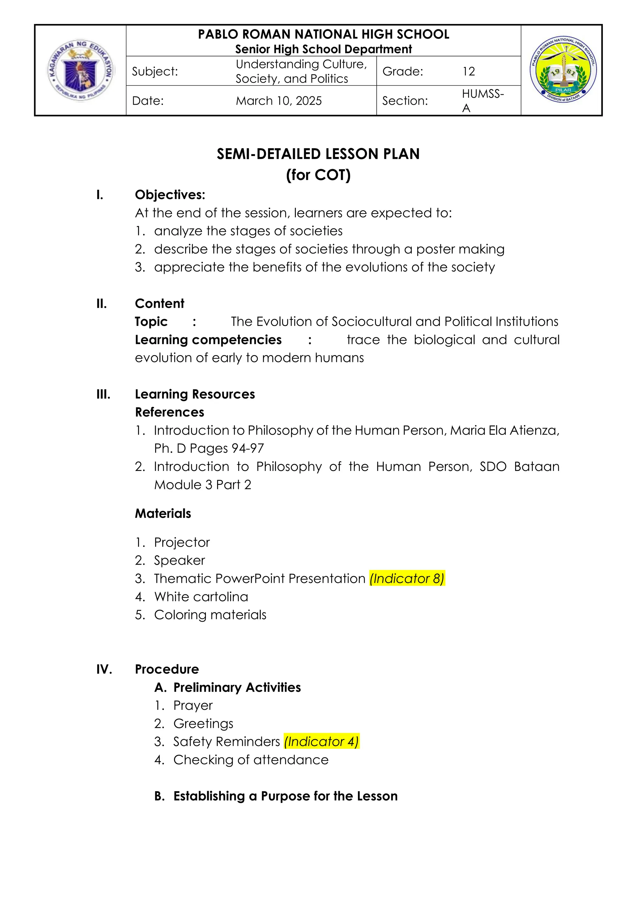 SEMI-DETAILED LESSON PLAN- FORCOT (1).pdf