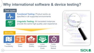 Multilingual Device & L10n Testing - An Introduction to the SDL Test ...