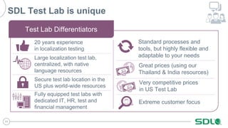 Multilingual Device & L10n Testing - An Introduction to the SDL Test ...