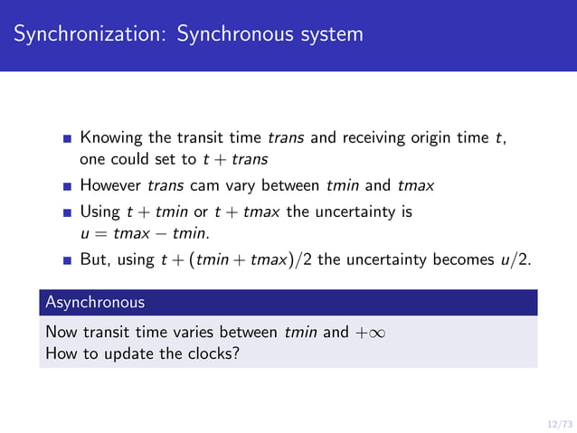 Physical and Logical Time | PPT