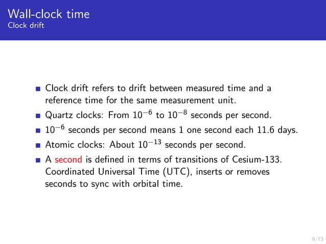 Physical and Logical Time | PPT