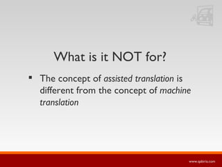 SDL Trados training course | PPT