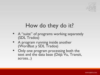 SDL Trados training course | PPT