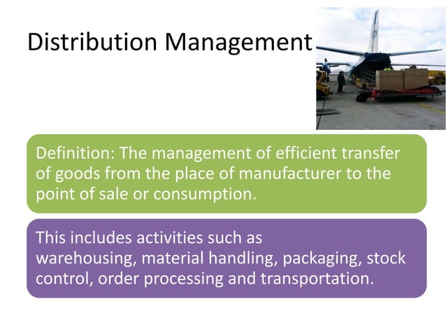 Distribution Management | PPT