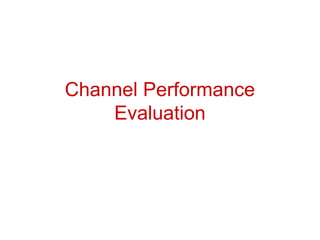 Channel Information Systems | PPT