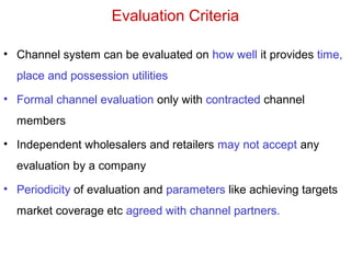 Channel Information Systems | PPT