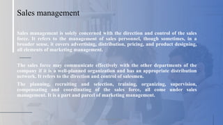 SDM 1.pptx sales distribution management | PPTX