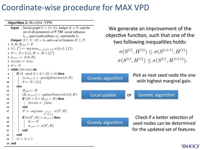 Influence maximization with viral product design | PPT