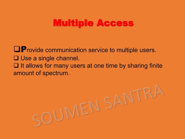 SPACE DIVISION MULTIPLE ACCESS (SDMA) SATELLITE COMMUNICATION | PPTX