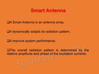 SPACE DIVISION MULTIPLE ACCESS (SDMA) SATELLITE COMMUNICATION | PPTX