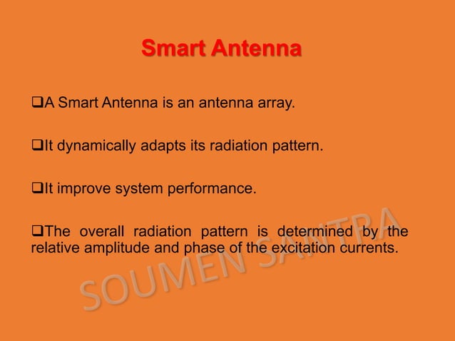 SPACE DIVISION MULTIPLE ACCESS (SDMA) SATELLITE COMMUNICATION | PPTX