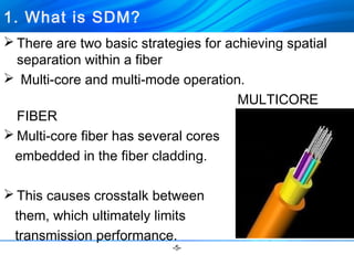 SPACE DIVISION MULTIPLEXING (SDMA) | PPT