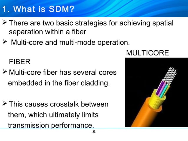 SPACE DIVISION MULTIPLEXING (SDMA) | PPT