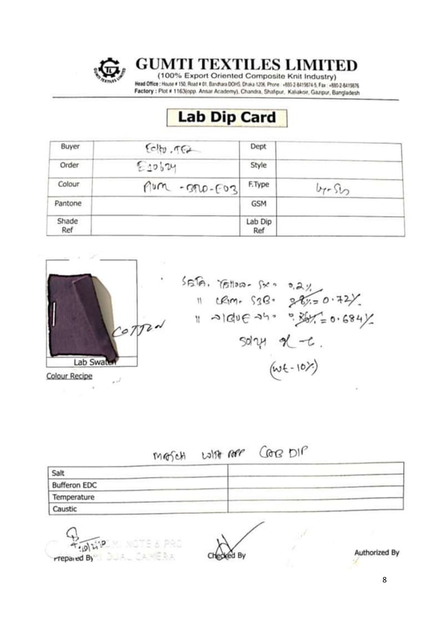 LAP DIP TEST | DOCX | Style & Fashion