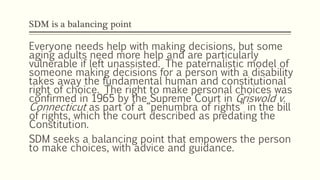 Supported Decision Making SDM | PPTX