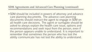 Supported Decision Making SDM | PPTX