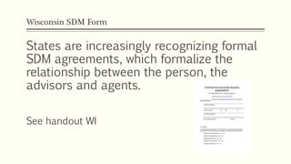 Supported Decision Making SDM | PPTX