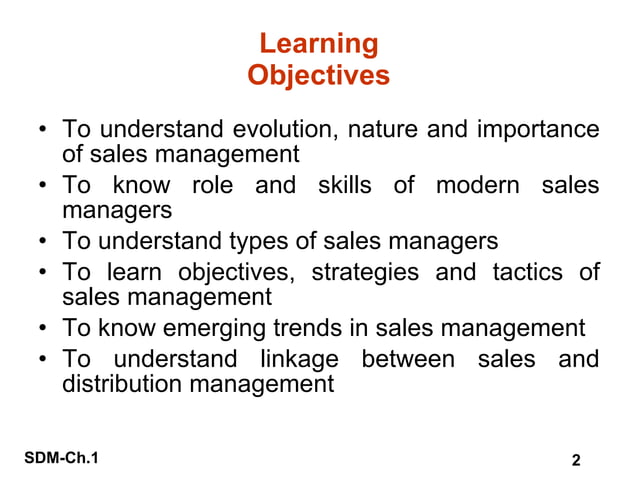 Sdm ch 1 - MBA DSU 3rd SEM | PDF