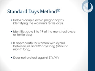 Mother Nature & Reproduction: Standard Days Method® Using CycleBeads® | PDF