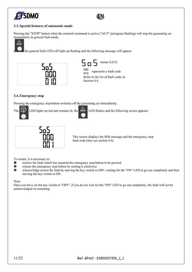 Sdmo mics-nexys-control panel-manual | PDF | Graphics Software ...