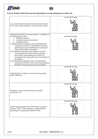Sdmo mics-nexys-control panel-manual | PDF