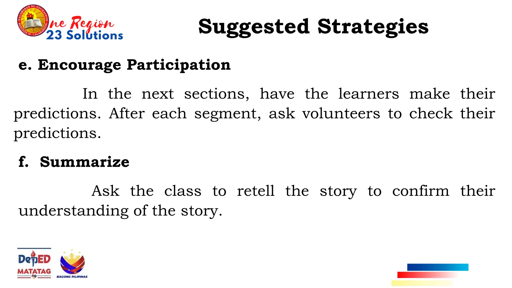 THIS MODULE DISCUSSED THE NEW STARTEGIES | PPT