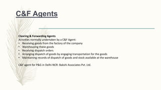 Distribution structure of proctor and gamble | PPTX