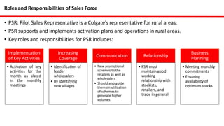 Colgate-Palmolive India-Sales and Distribution Management | PPTX
