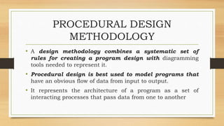 Software Design Methodologies and Testing | PPTX