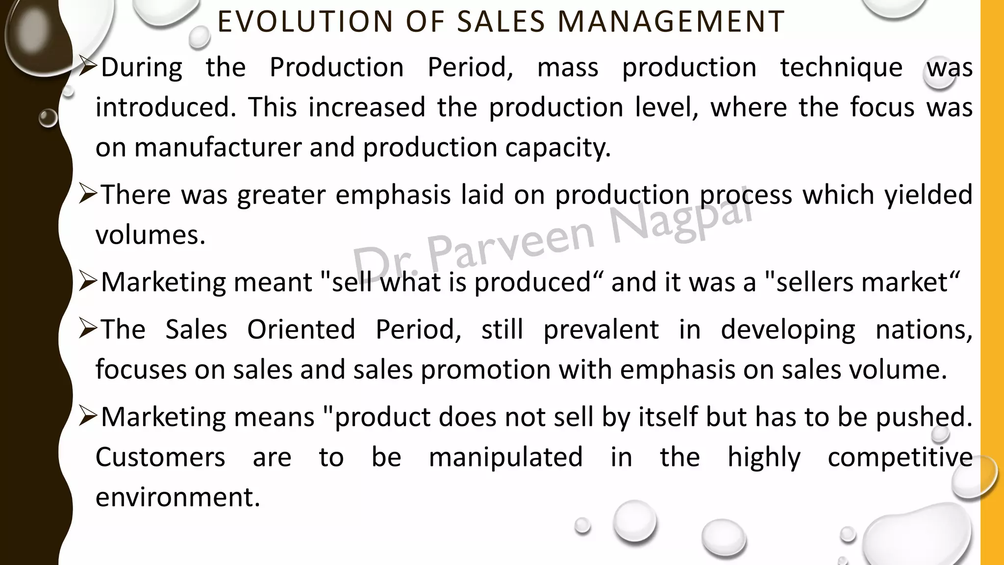 1. Sales and Distribution Management | PDF