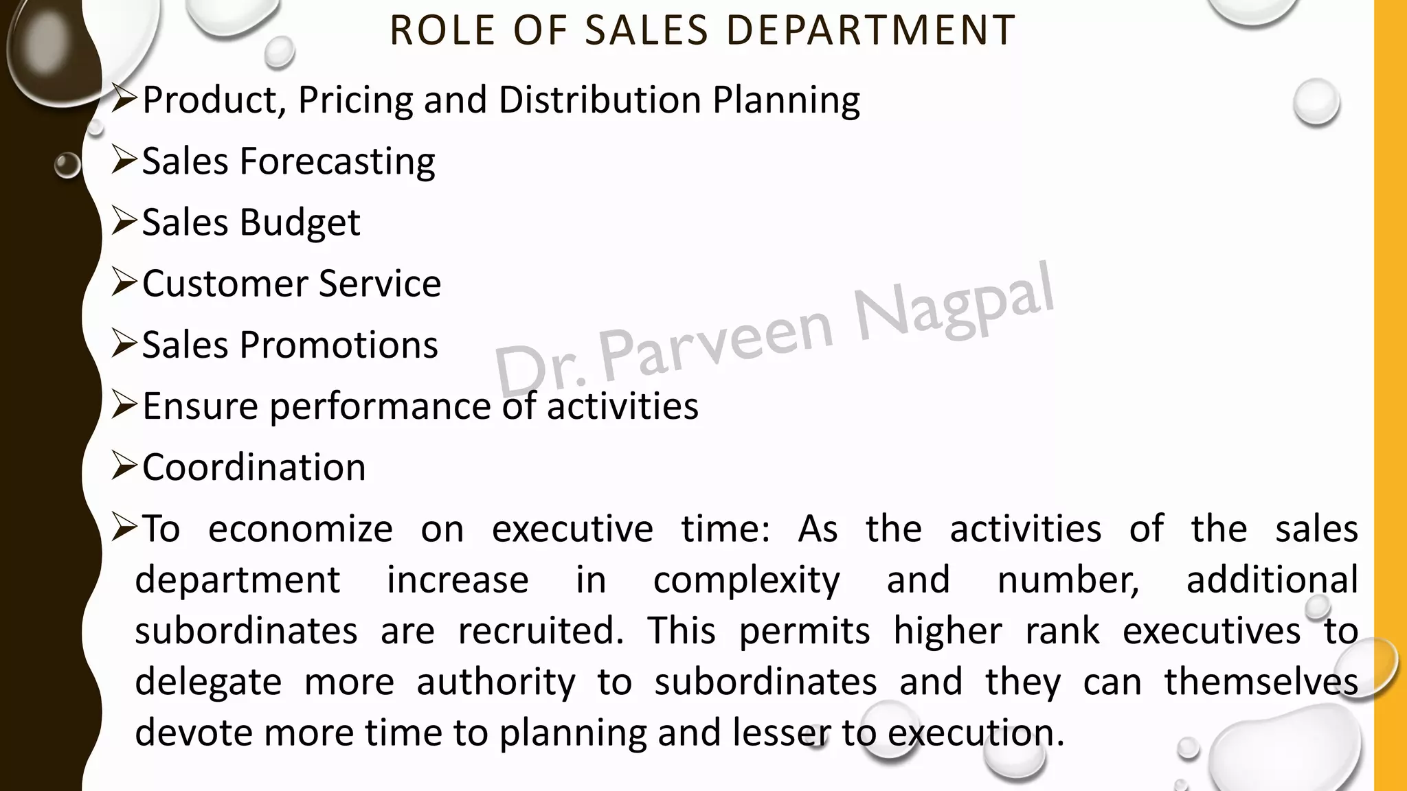 1. Sales and Distribution Management | PDF