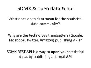 Sdmx9 webservices | PPT