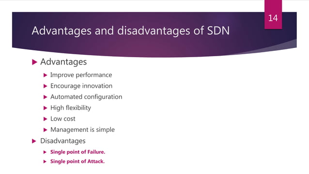 Software Defined Network Sdn Pptx Computer Networking Computing