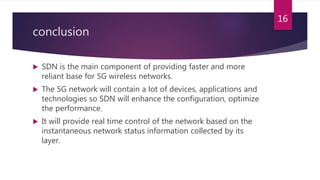 Software Defined Network (SDN) | PPTX
