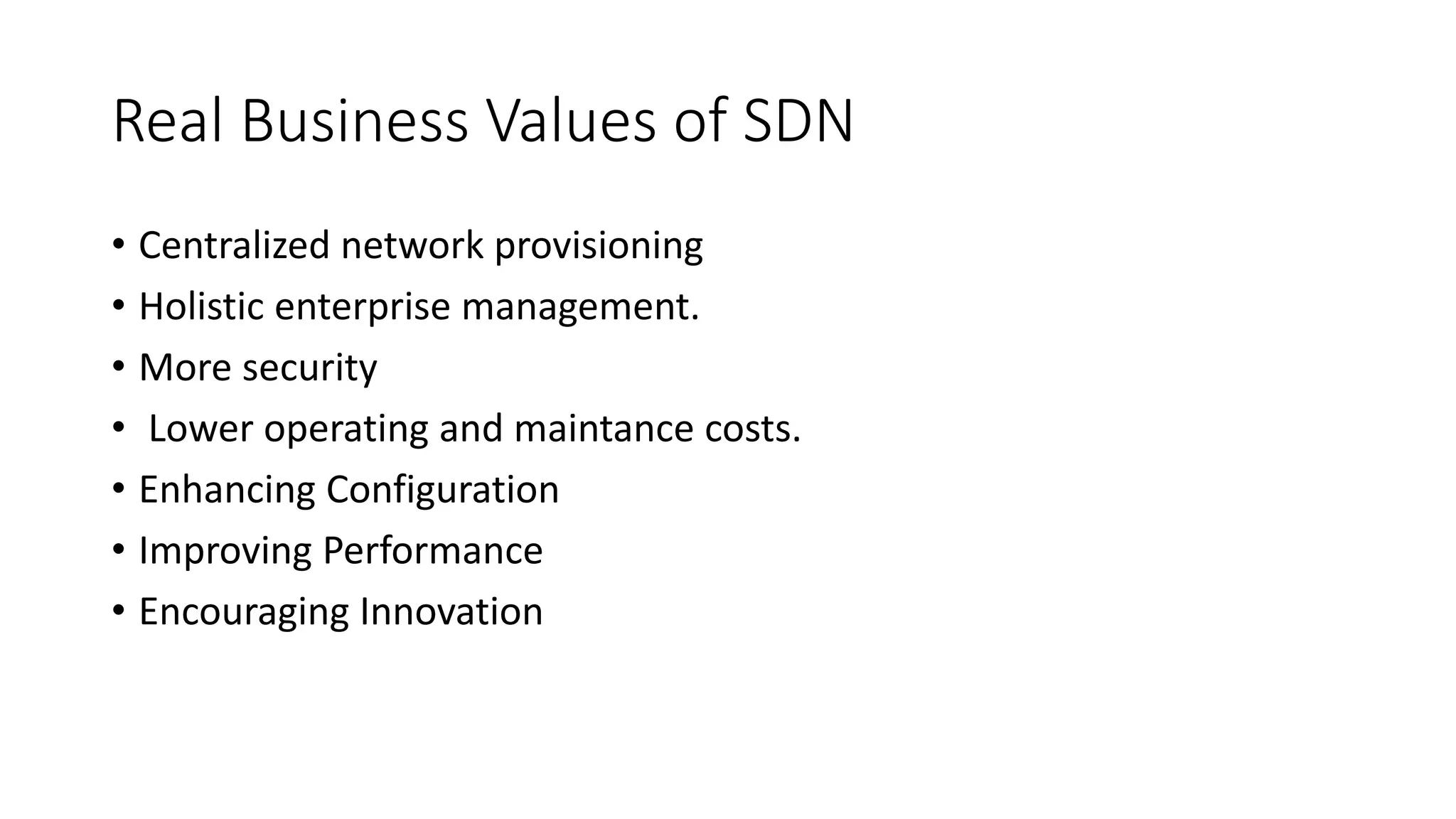 Software Defined Network Pptx Computer Networking Computing