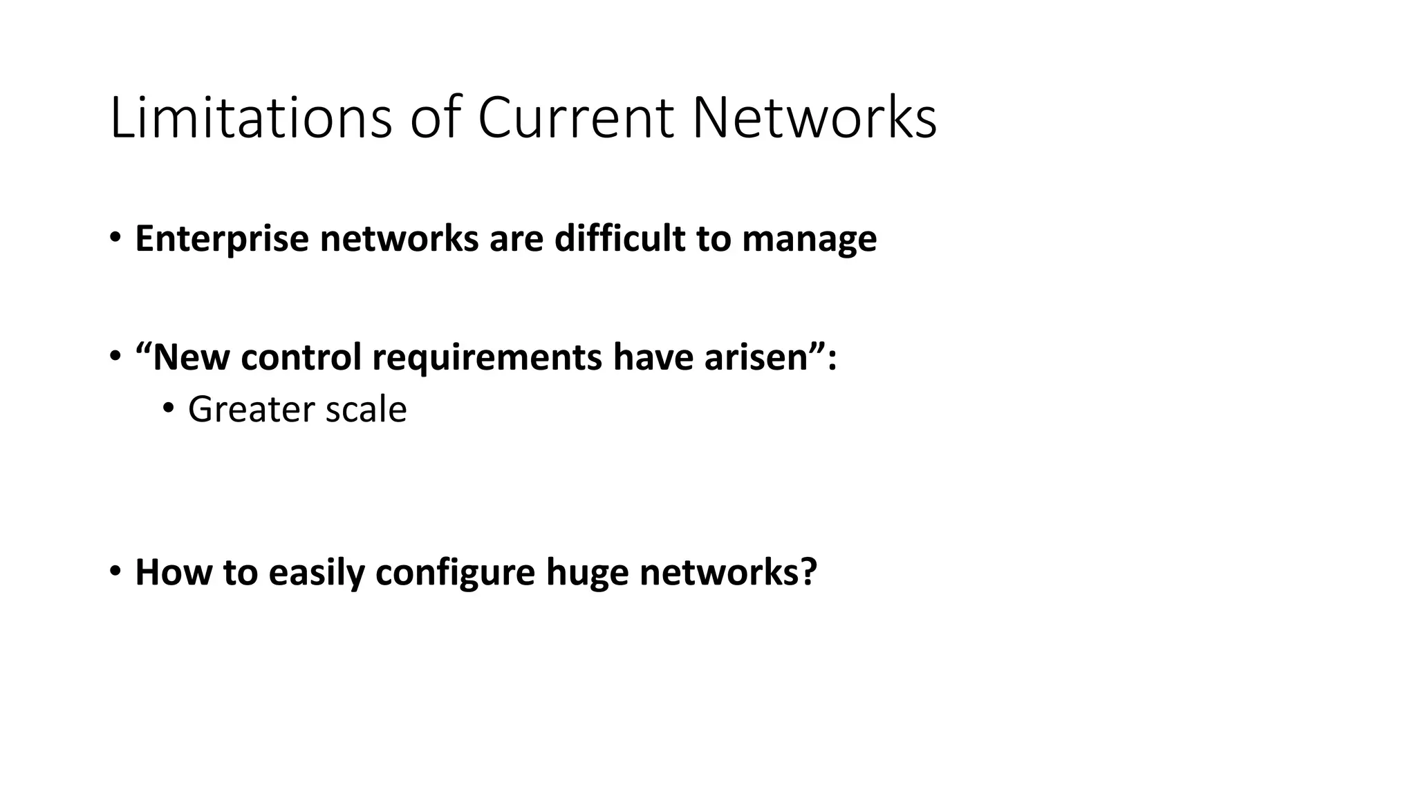 Software Defined Network Pptx Computer Networking Computing