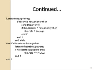 High Availability and Load Balancing of SDN Controllers | PPT