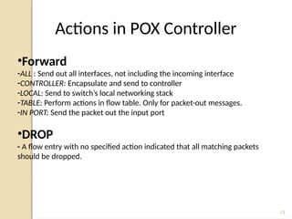 High Availability and Load Balancing of SDN Controllers | PPT