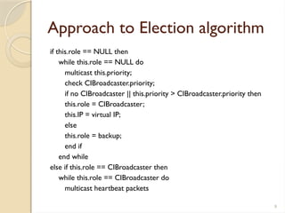 High Availability and Load Balancing of SDN Controllers | PPT